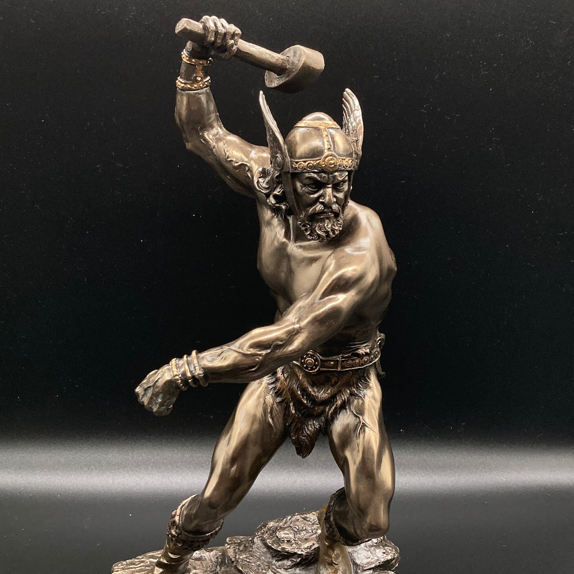 Thor Statue I Norse God Thor Statue I Thor Figurine With Hammer I Thor ...