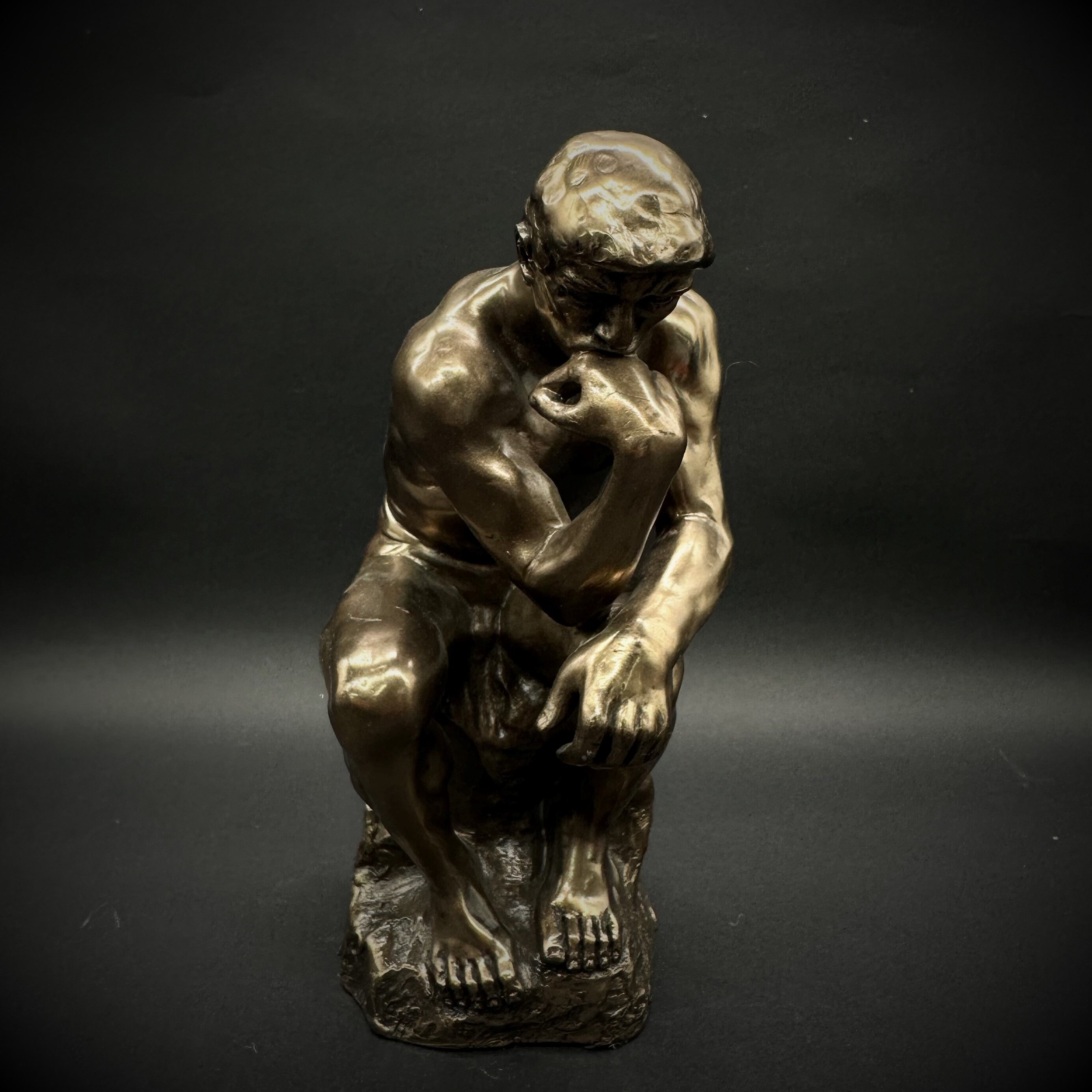 Rodins the Thinker Man Mini Sculpture Art Objects Decor - Etsy