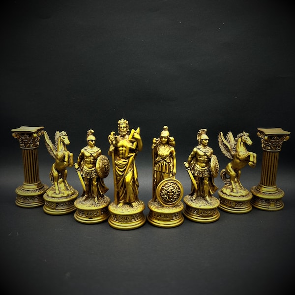 Greek Chess Set - Etsy