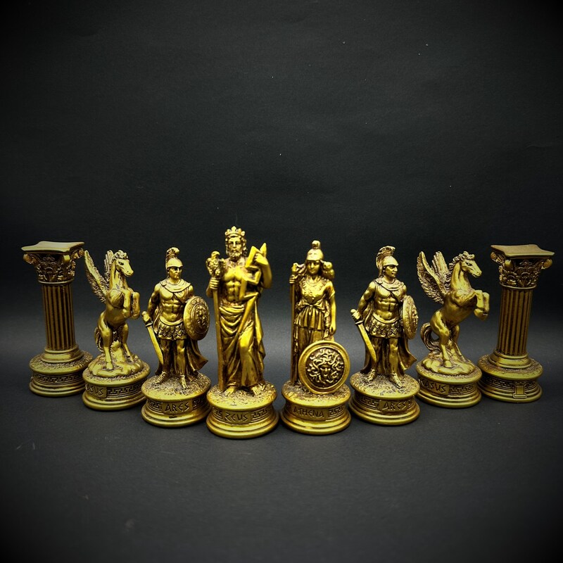 Greek Chess Set - Etsy