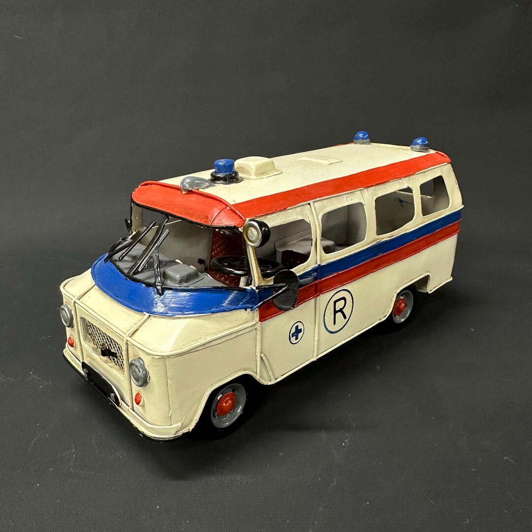 Vintage Ambulance Metal Model Car I Metal Decorative Car I Doctor Gifts ...