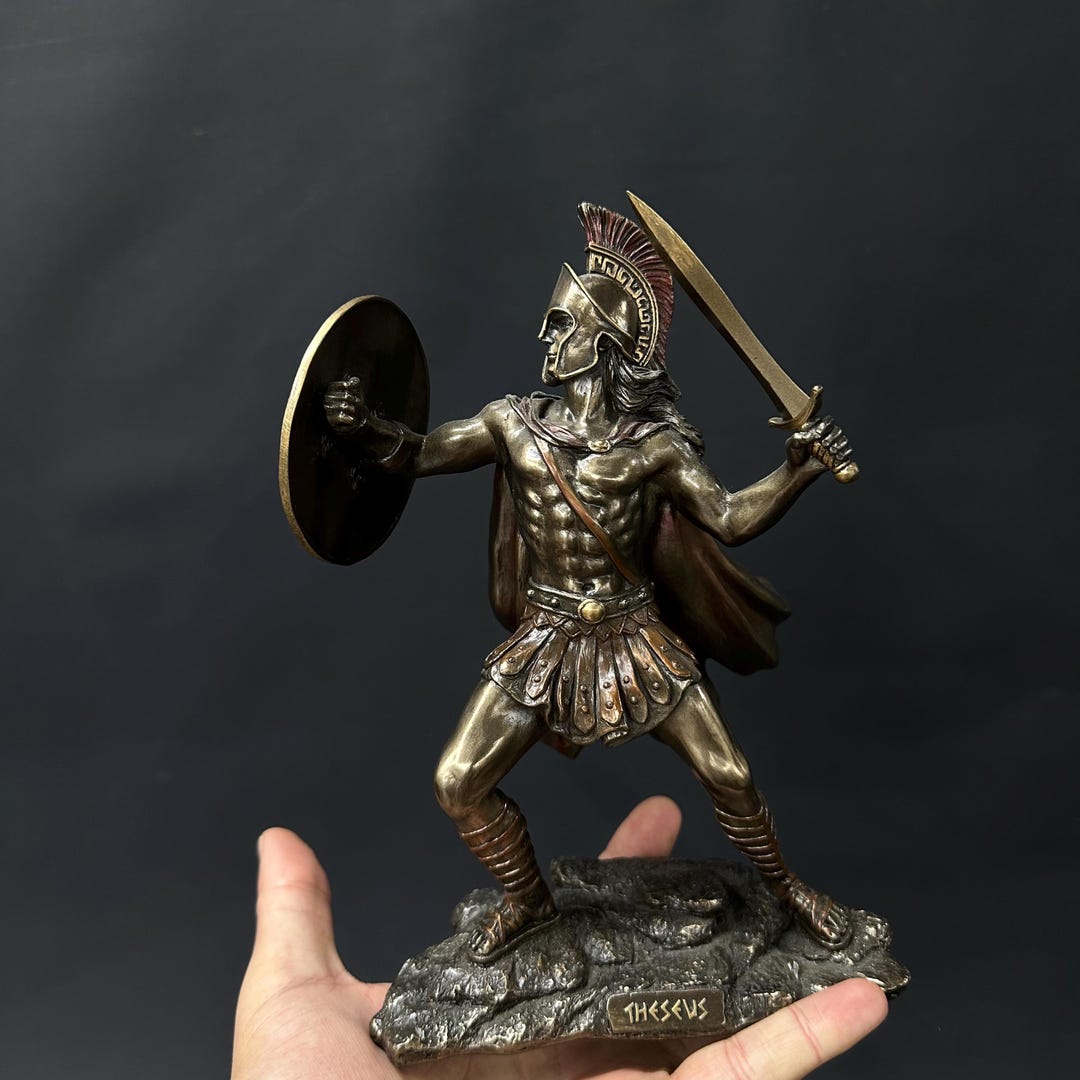 Theseus Figurines Sculpture I Desktop Collectible I Legendary Statue I ...