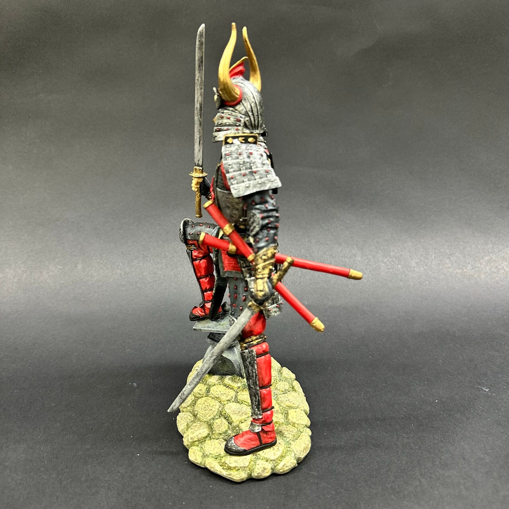Double Sword Samurai I Japanese Statue - Etsy