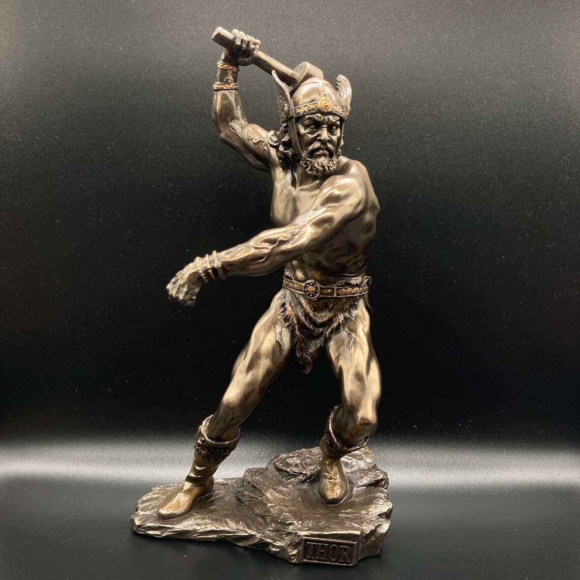 Thor Statue I Norse God Thor Statue I Thor Figurine With Hammer I Thor ...