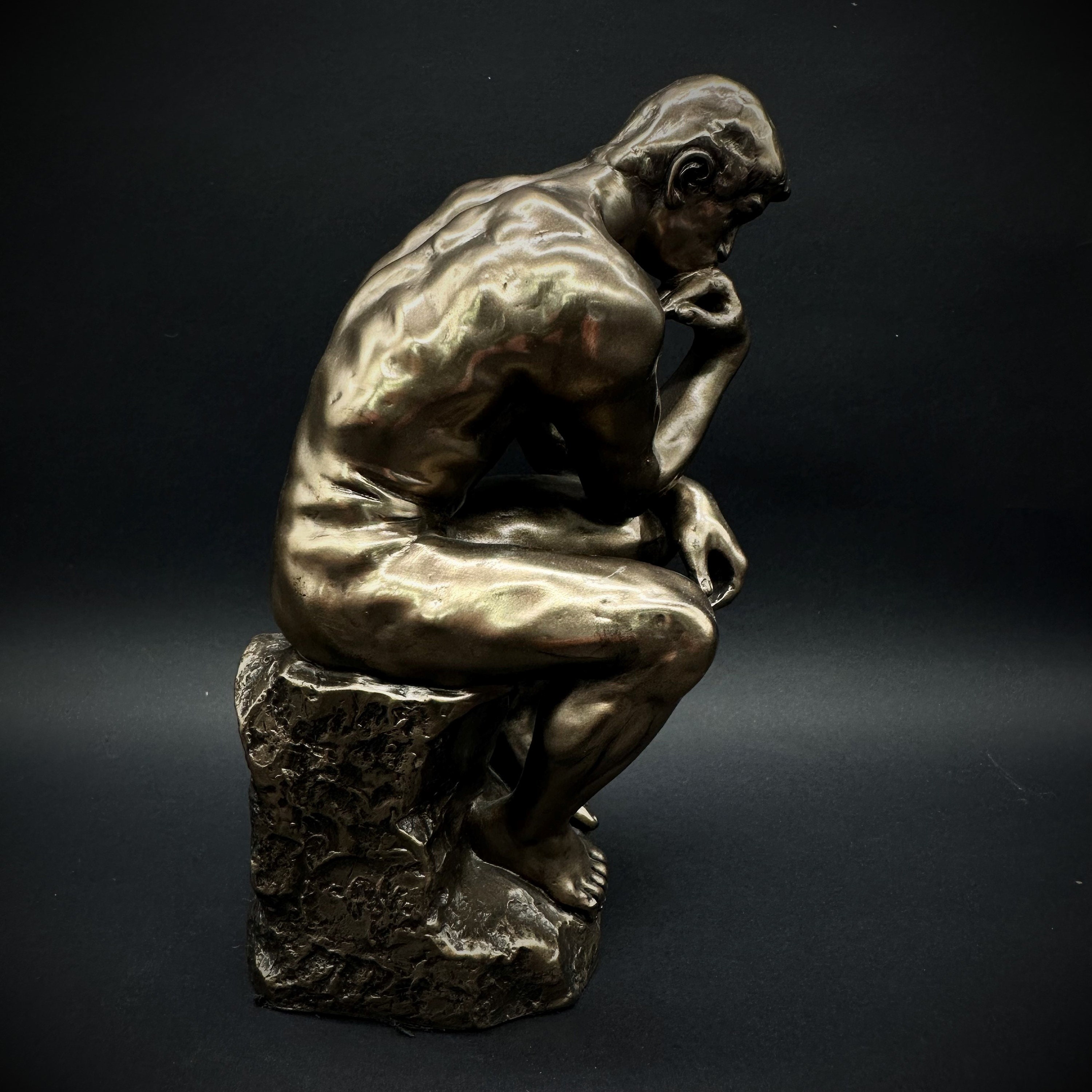 Rodins the Thinker Man Mini Sculpture Art Objects Decor - Etsy