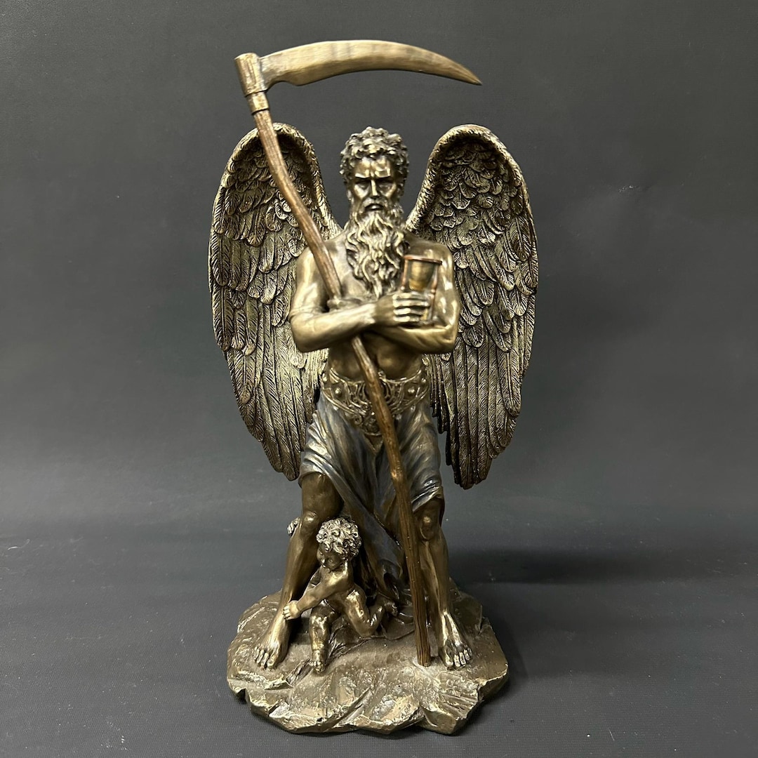 Chronos Greek God of Time Mytho Statue - Etsy UK