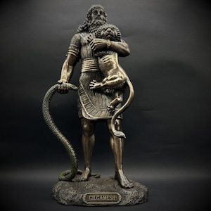 King of Uruk Gilgamesh Statue | Ancient Mesopotamian Mythology | Epic ...