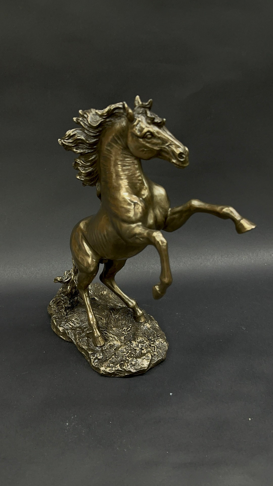 Stomping Horse Decor I Horse Art Gift I Horse Statue - Etsy