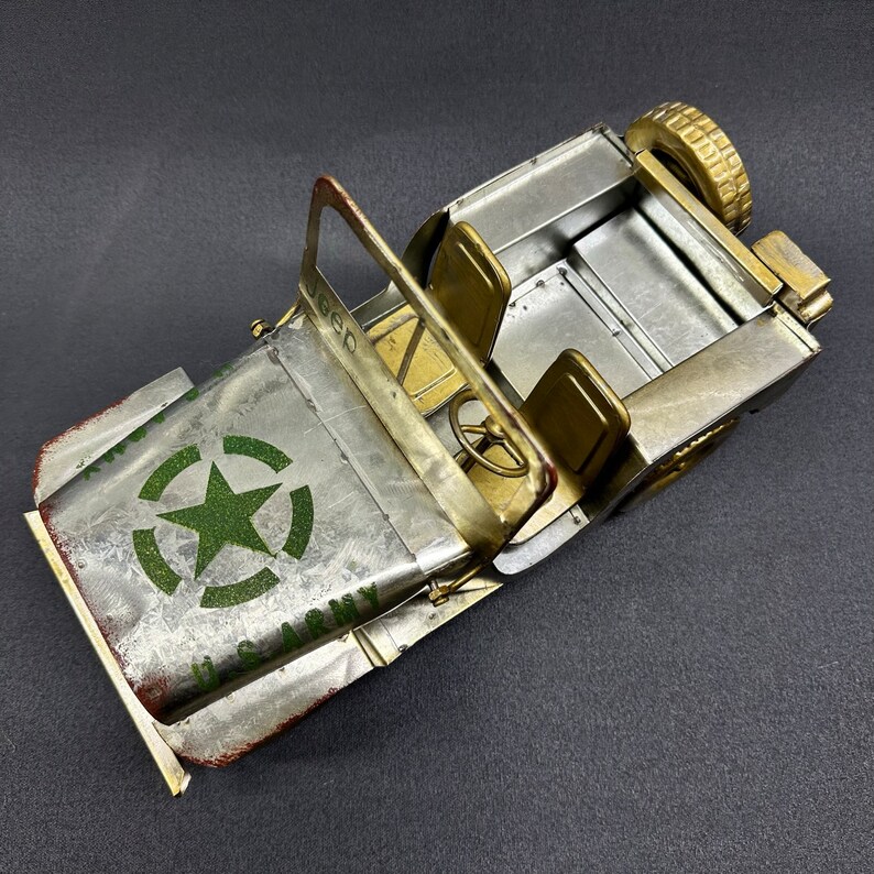 Military JEEP I Decorative Metal Model Car I Military Jeep Vehicle I ...