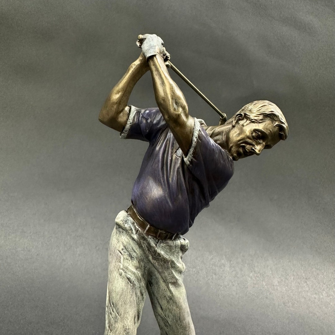 Golf Figurines I Golf Statue I Golf Gifts I Mens Golf I Golf Decor I Retirement Golf I Golf ...