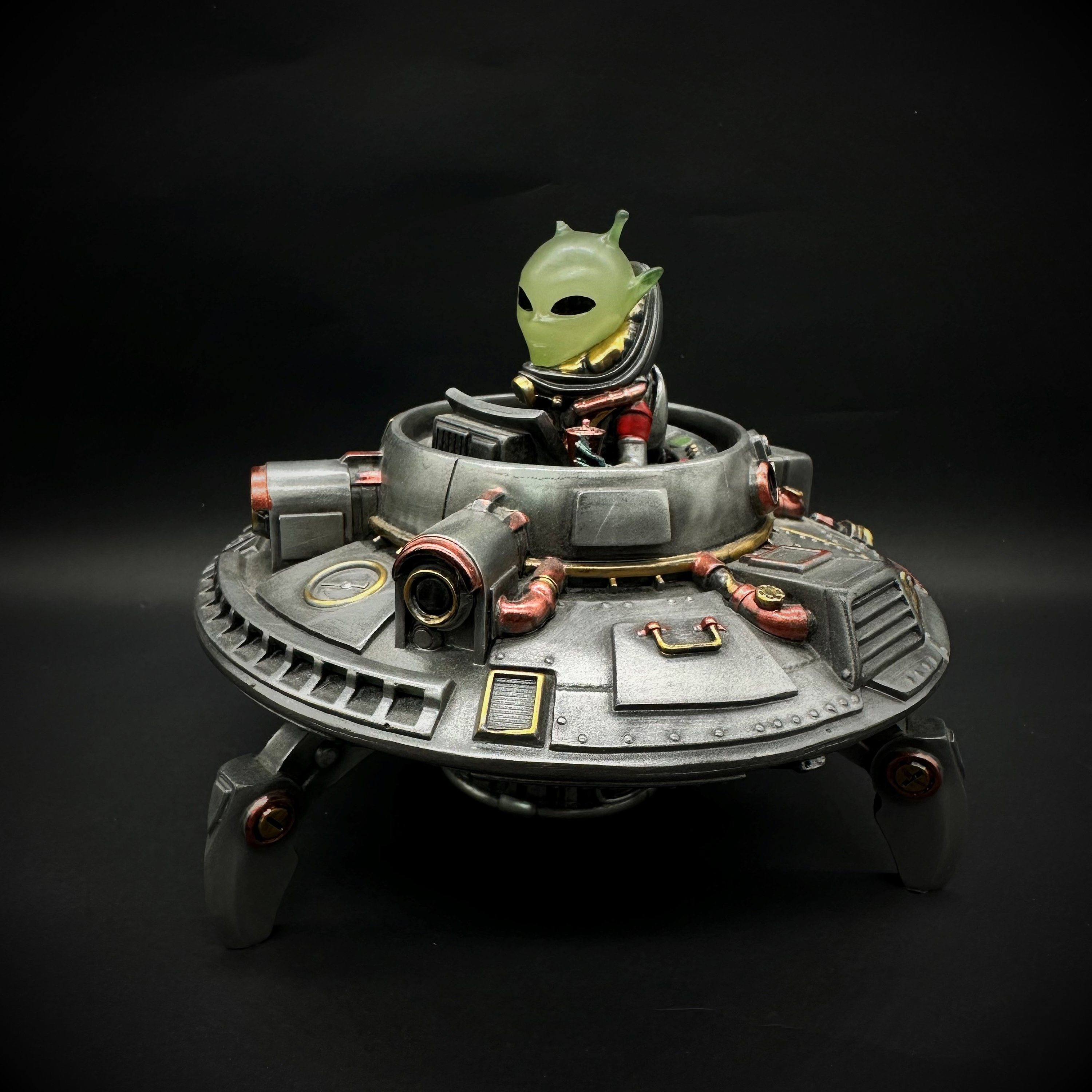 Alien Ufo Figurine Decor - Etsy