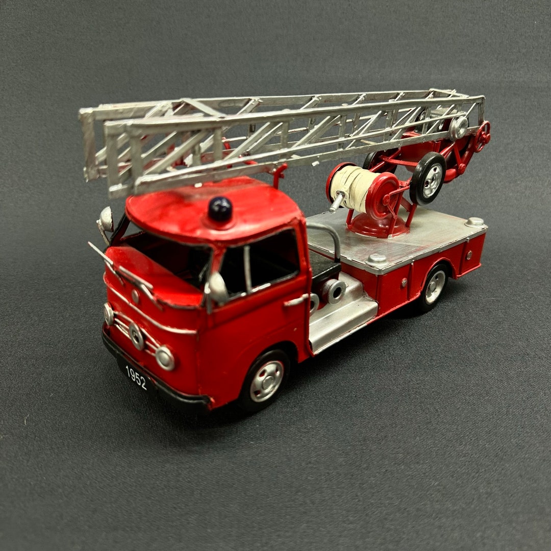 Fire Truck I Fire Truck Toy I Metal Model Vehicles I Metal Fire Truck I ...