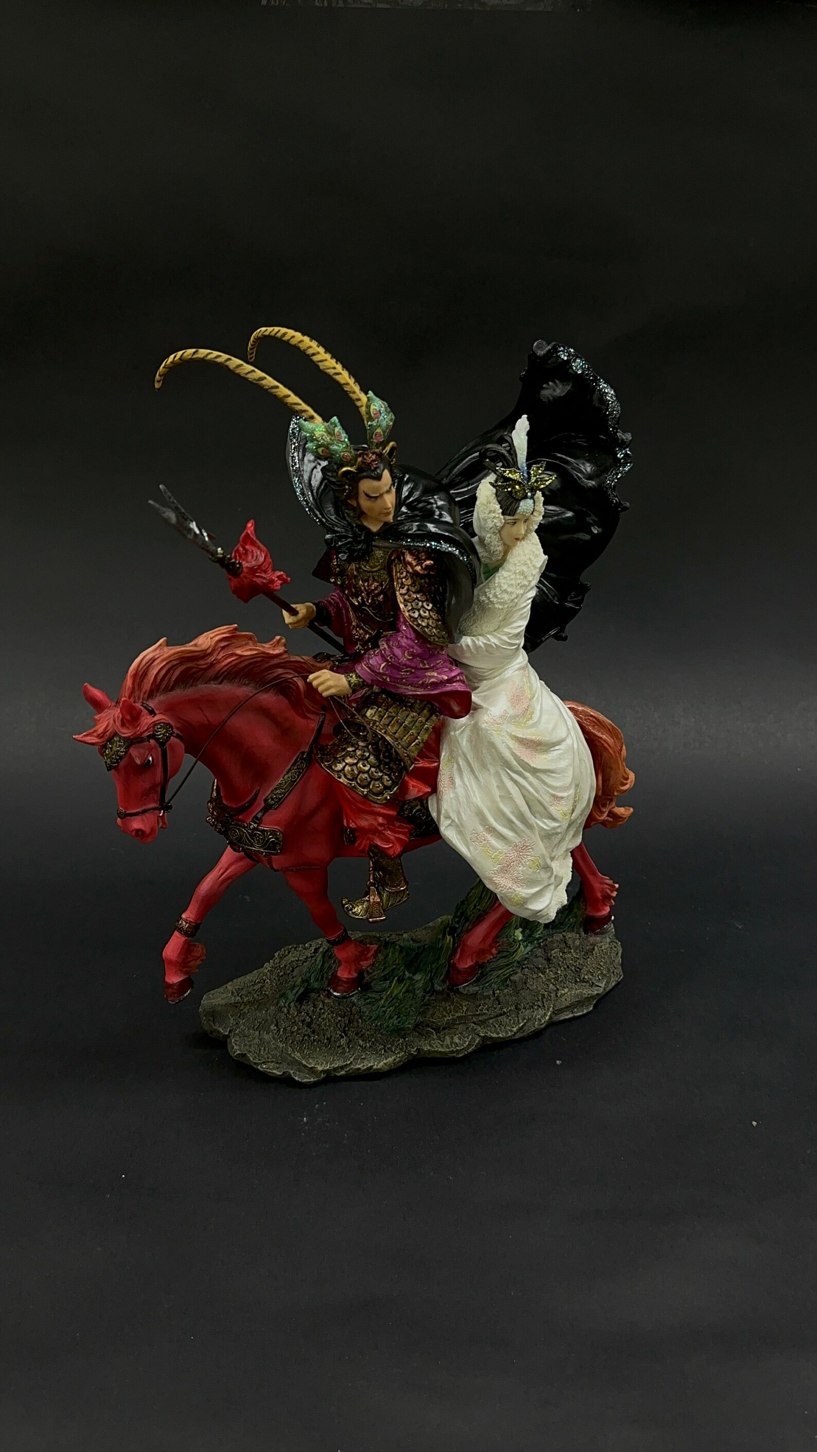 Lu Bu Diao Chan Figures I Chinese Romance Decorative Statue I Chin ...
