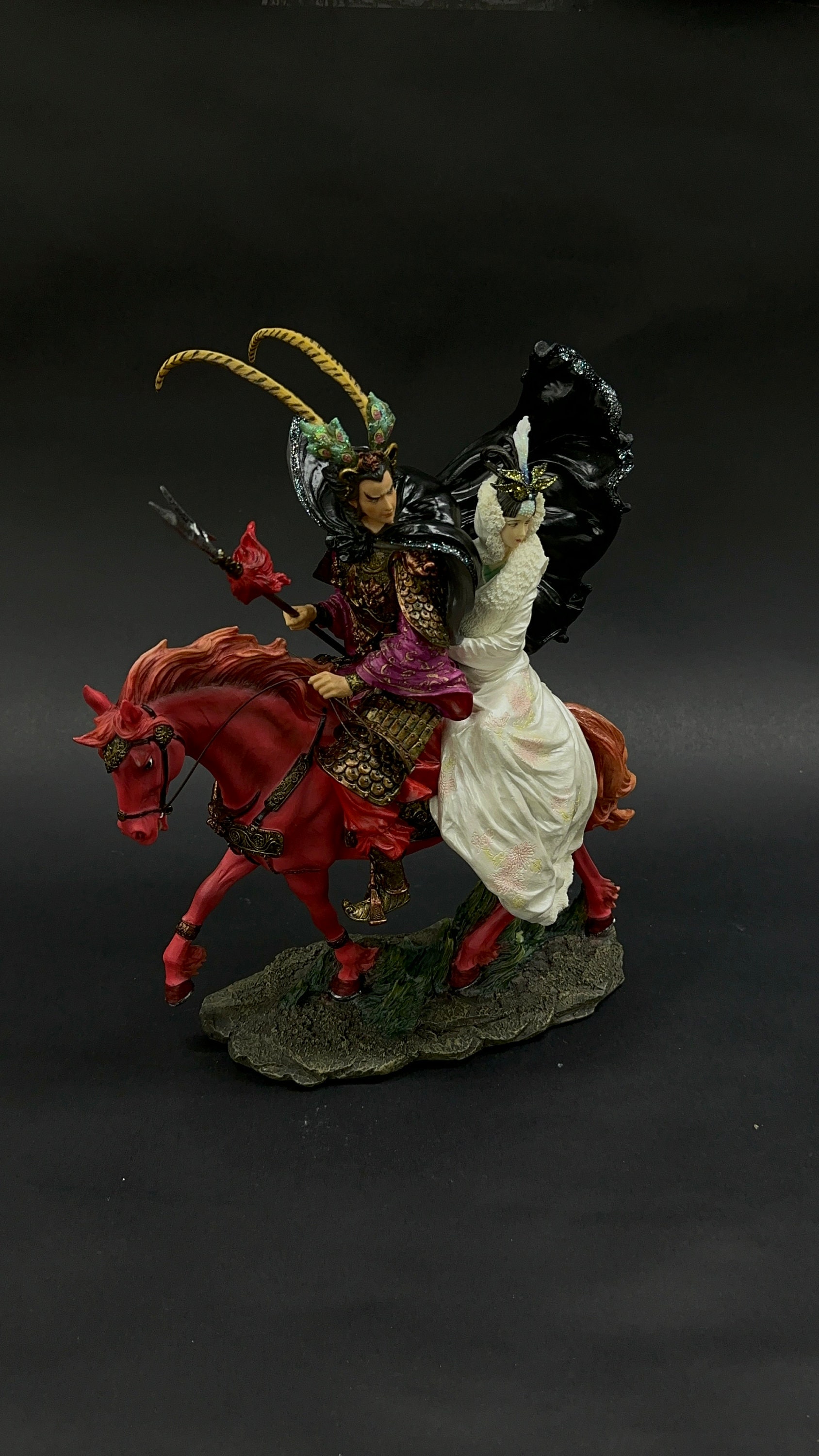 Lu Bu Diao Chan Figures I Chinese Romance Decorative Statue I Chin ...