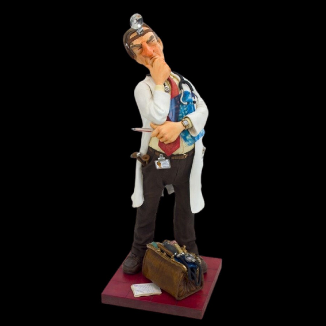 Comic Art Doctor Statue Gifts I Art Collectibles Sculpture I - Etsy