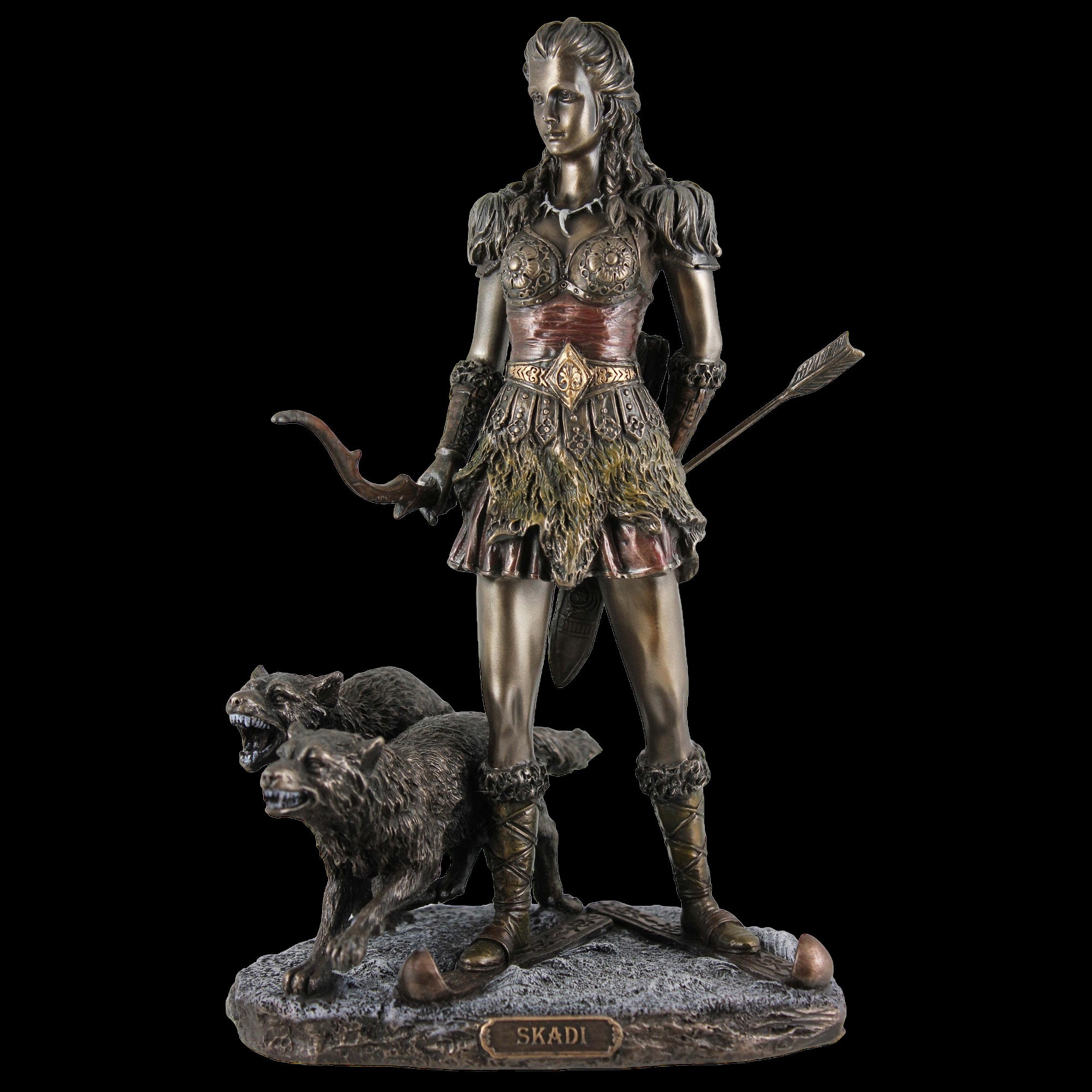 Skadi Statue I Scandinavian Figurines - Etsy