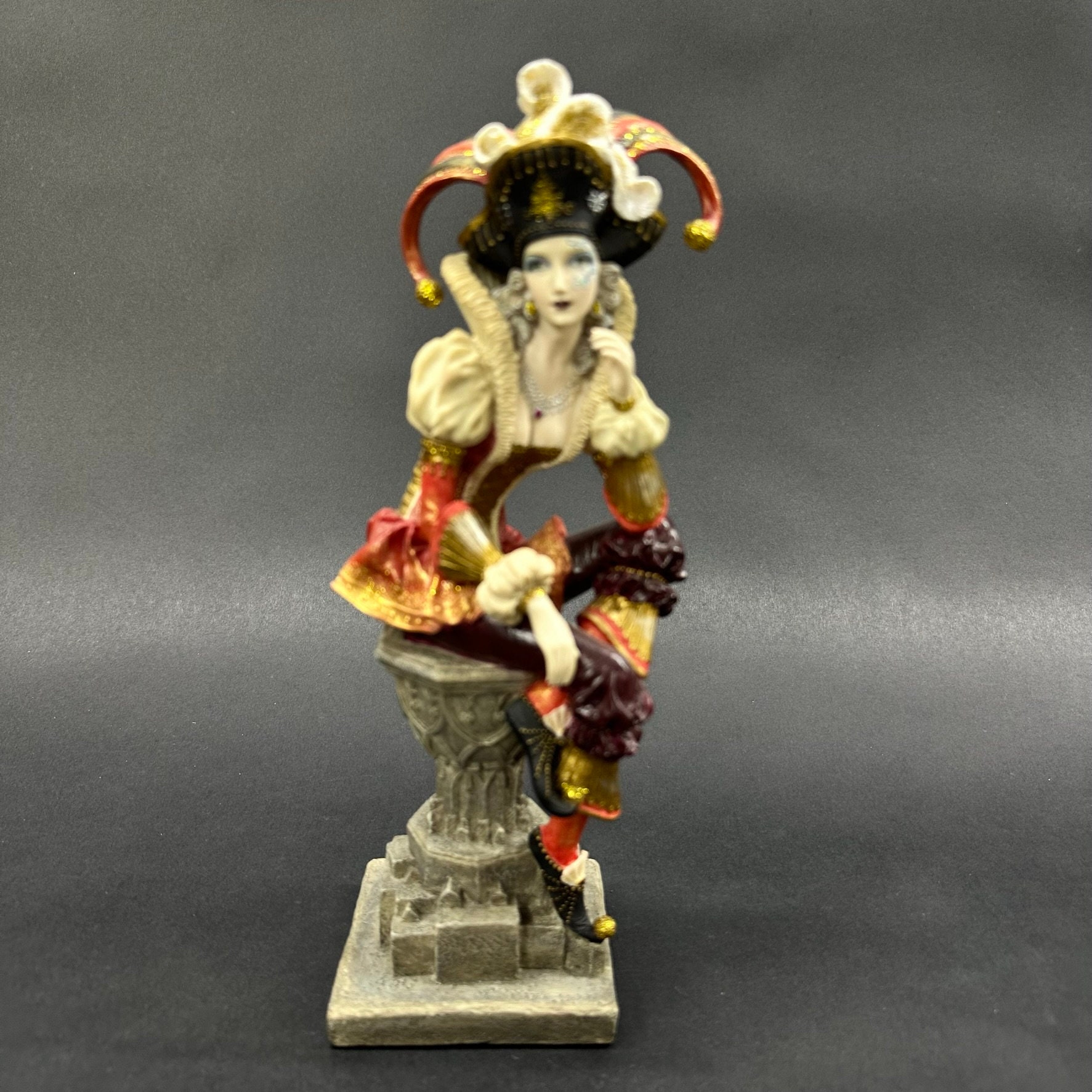 Jester I Jester Statue I Jester Figurines I Christmas Jester Gift I ...