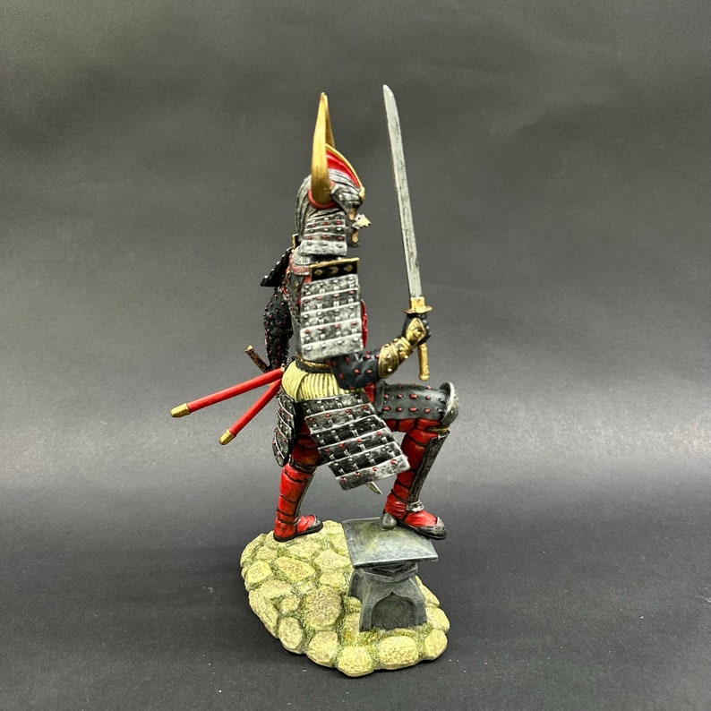 Double Sword Samurai I Japanese Statue - Etsy