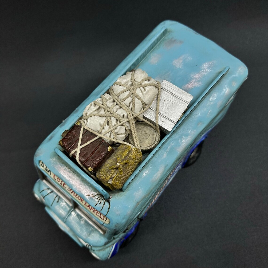 City Bus I Bus Statue I Decorative Comic Art Bus I Unique City - Etsy