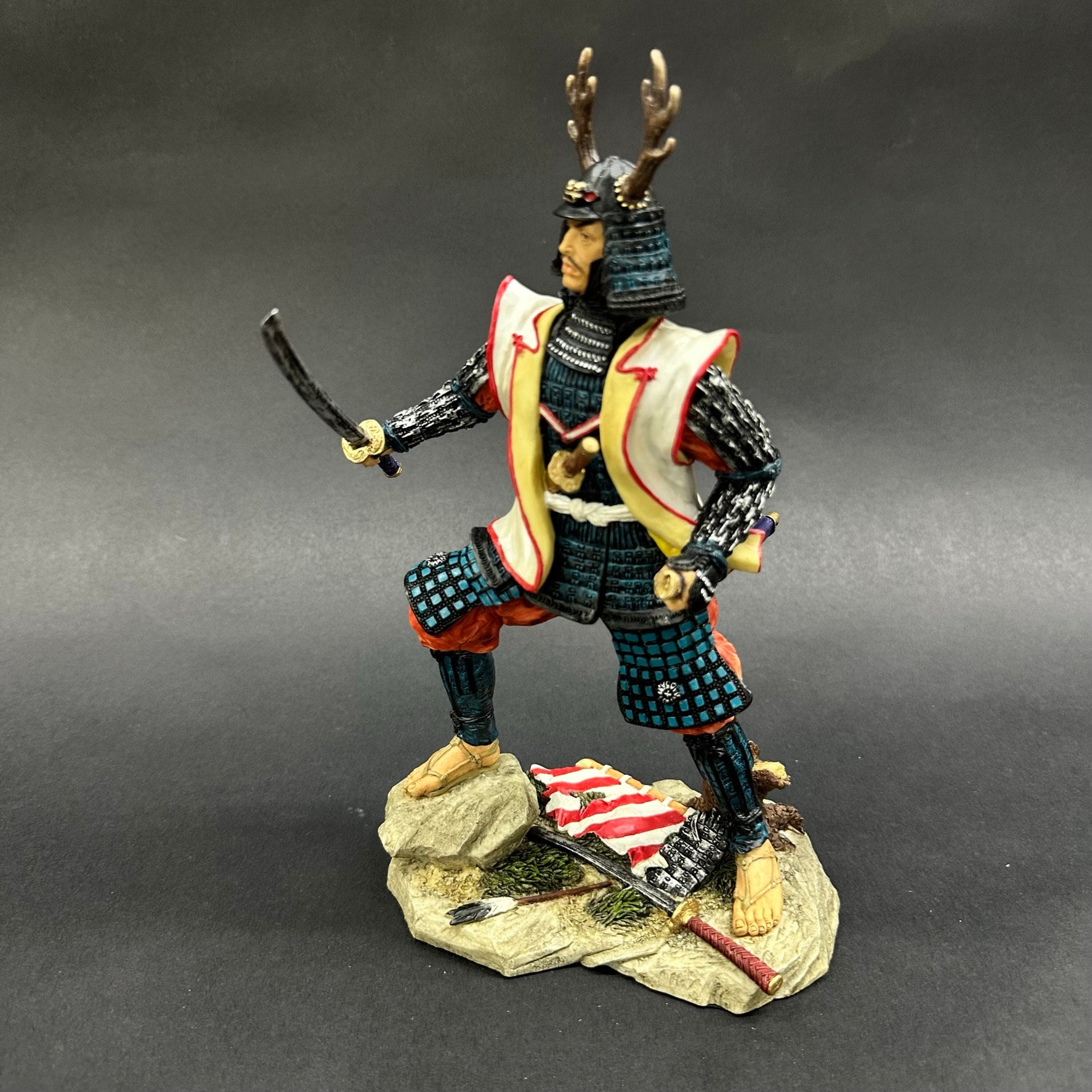 Japanese Samurai Statue I Samurai Decoration I Samurai Figurines I ...