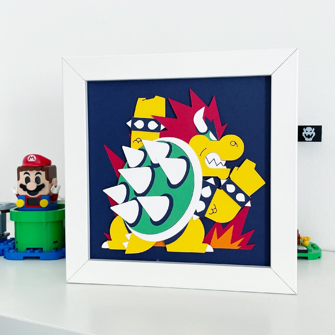 3d Paper Framework Super Mario Browser - Etsy UK
