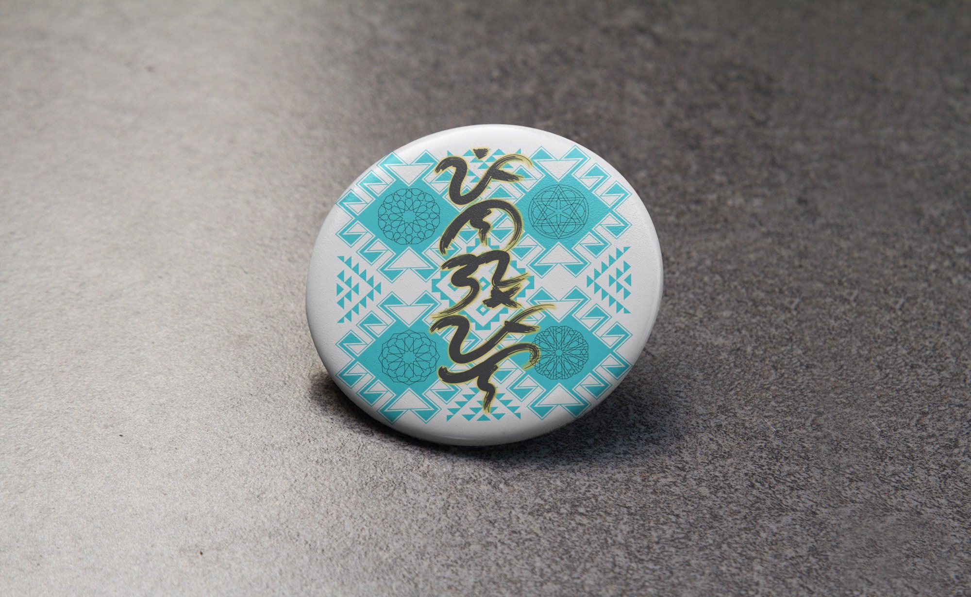 Set of 5 Baybayin Philippines Tribal Buttons - Pinagpala & Himala ...