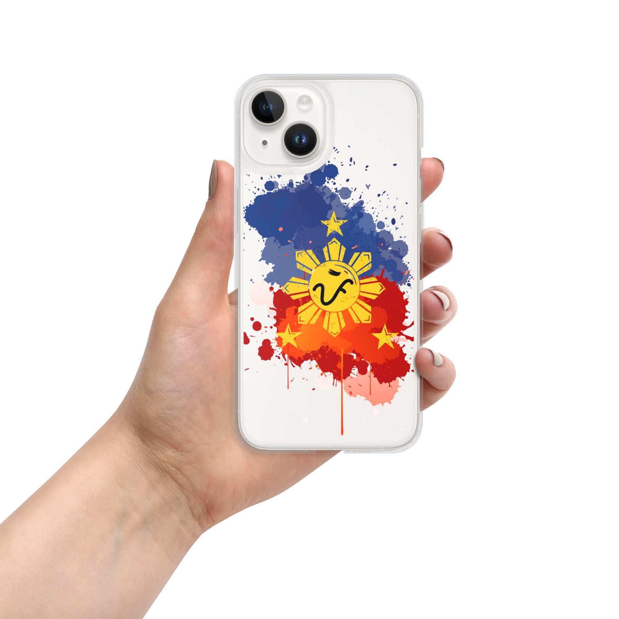 Baybayin Philippines Flag Clear iPhone Case Pilipinas Christmas Gift ...