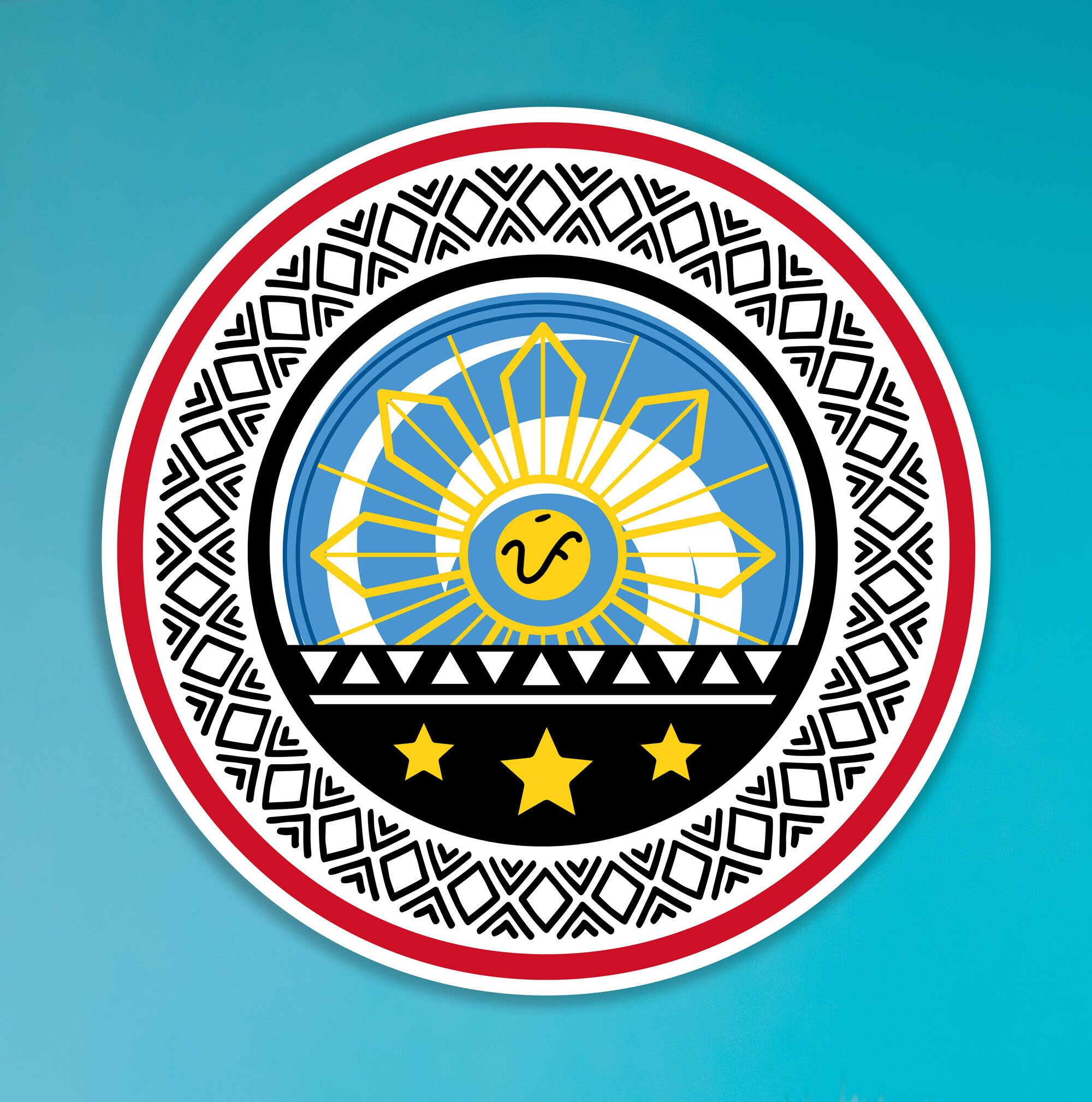 Baybayin Filipino Sticker - Gift for Pinoy Co-worker - Present Filipina ...