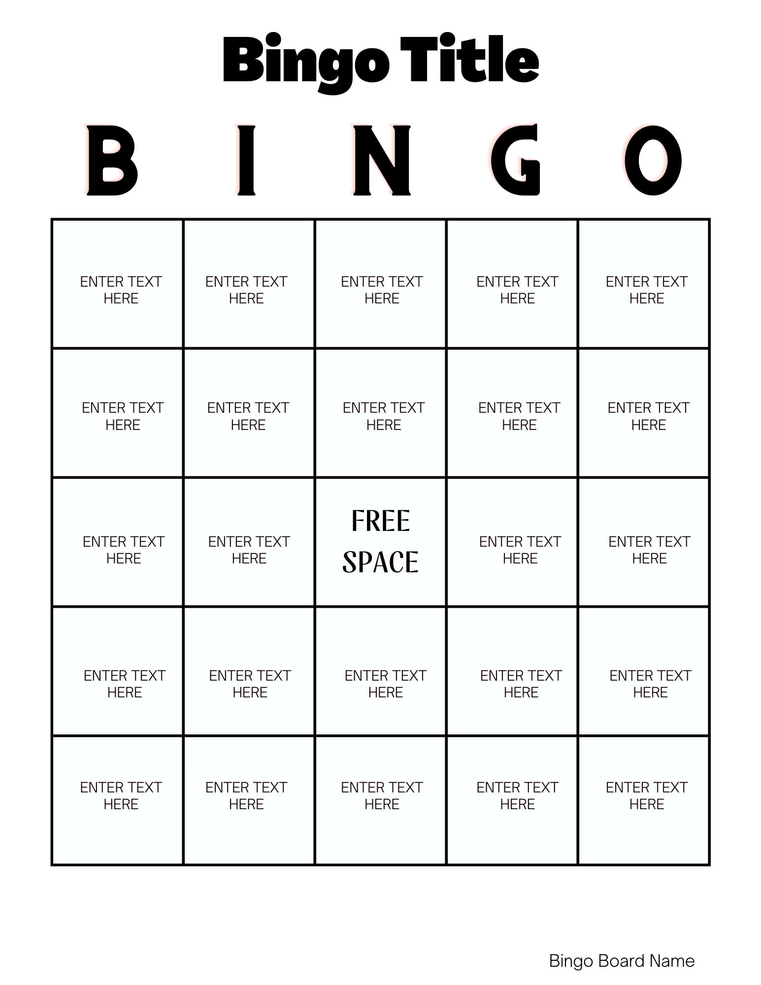 Editable Game Boards for Teachers: Canva Template. Includes Bingo, Tic ...