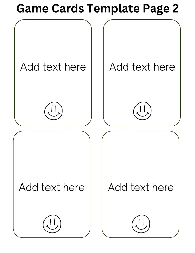 Editable Game Boards for Teachers: Canva Template. Includes Bingo, Tic ...