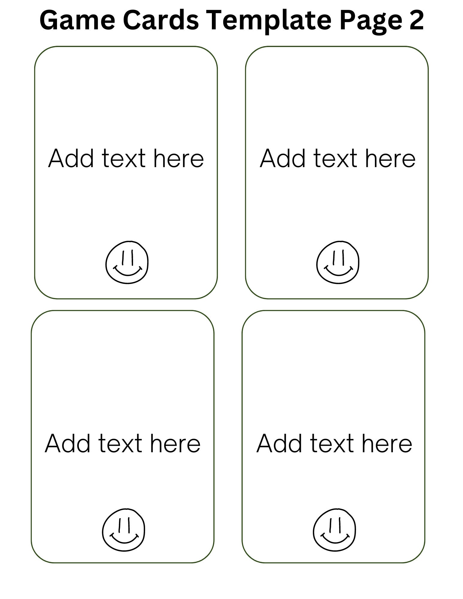Editable Game Boards for Teachers: Canva Template. Includes Bingo, Tic ...