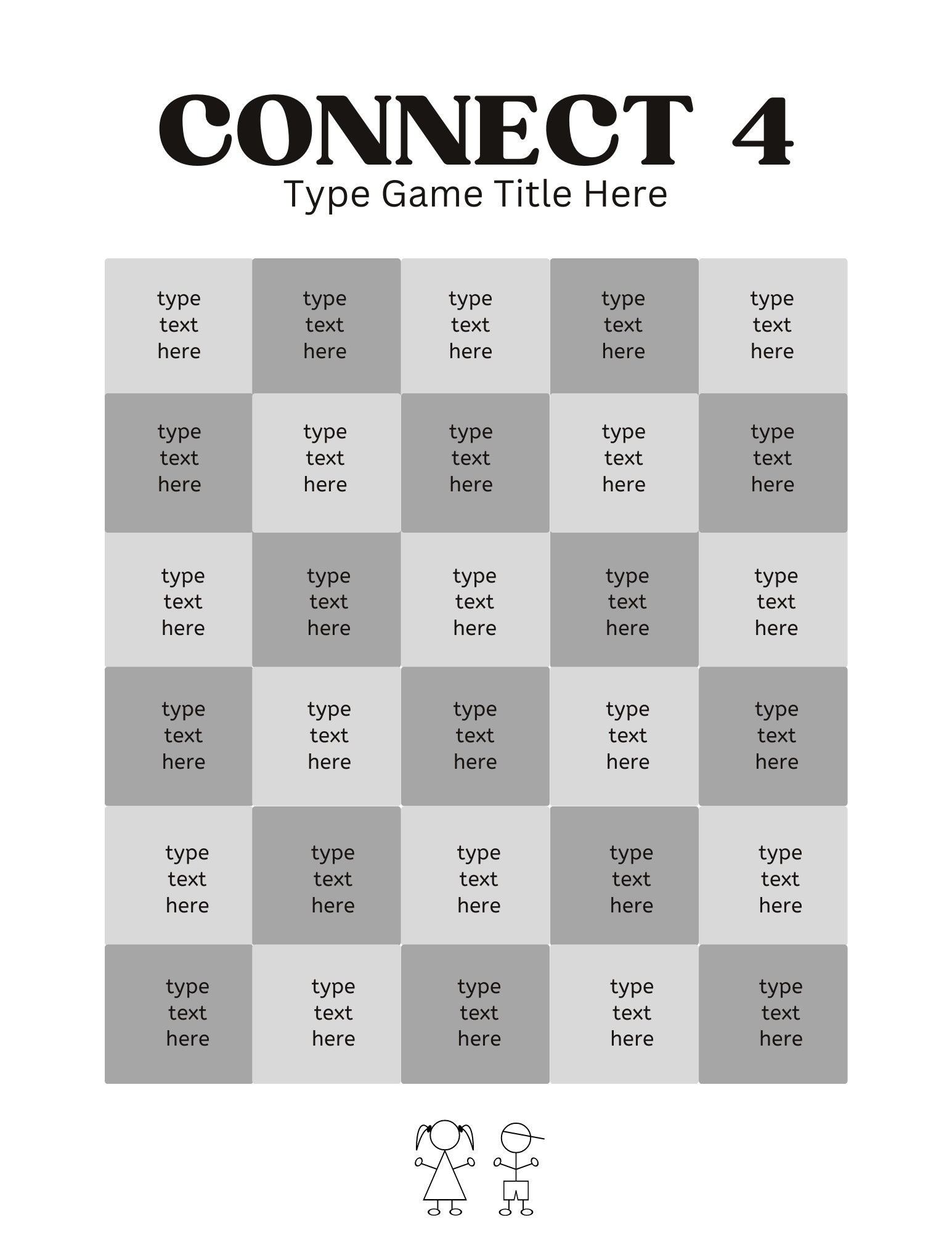 Editable Game Boards for Teachers: Canva Template. Includes Bingo, Tic ...