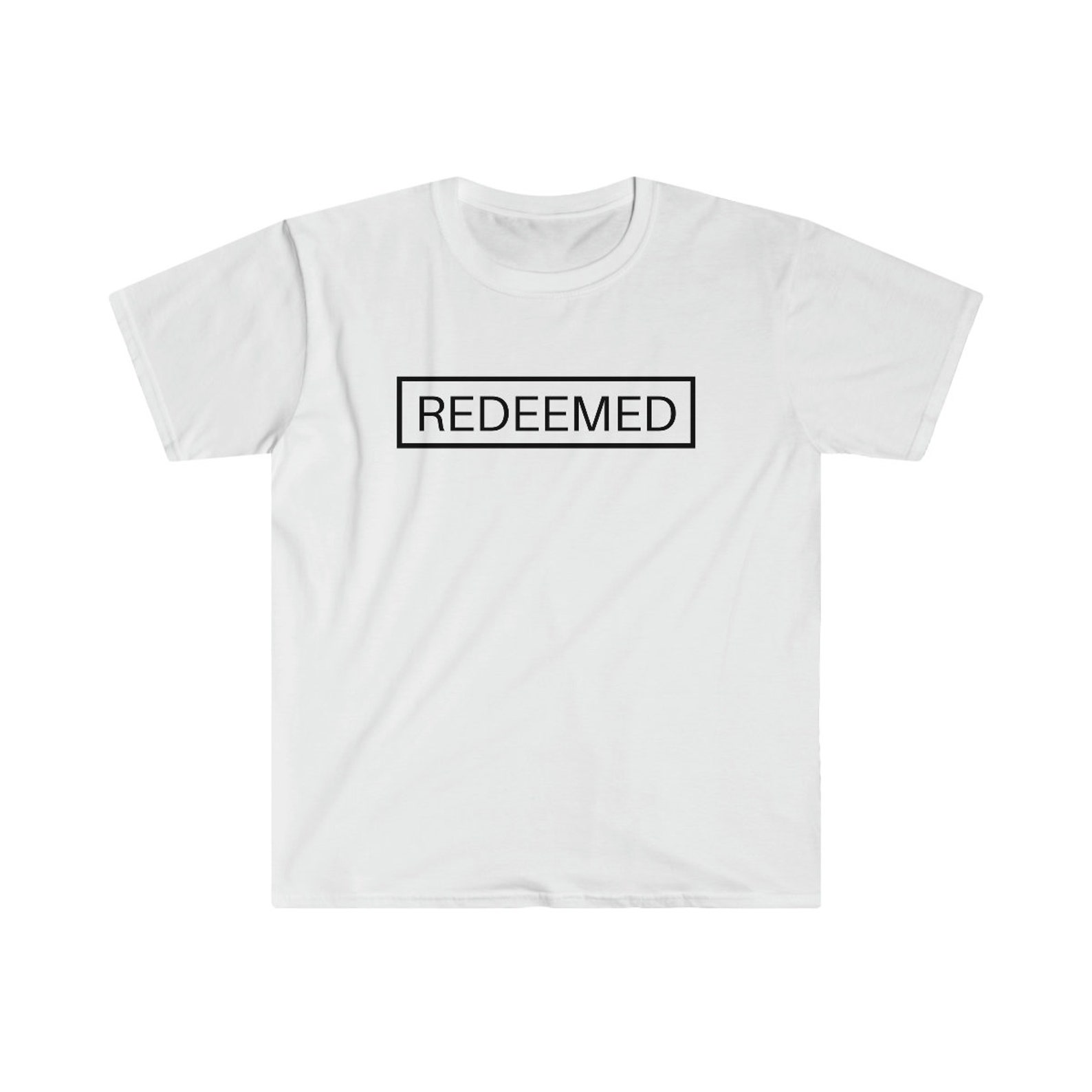 Redeemed Shirt Jesus Tee Religious Gift Christian Tshirt Church Shirt ...