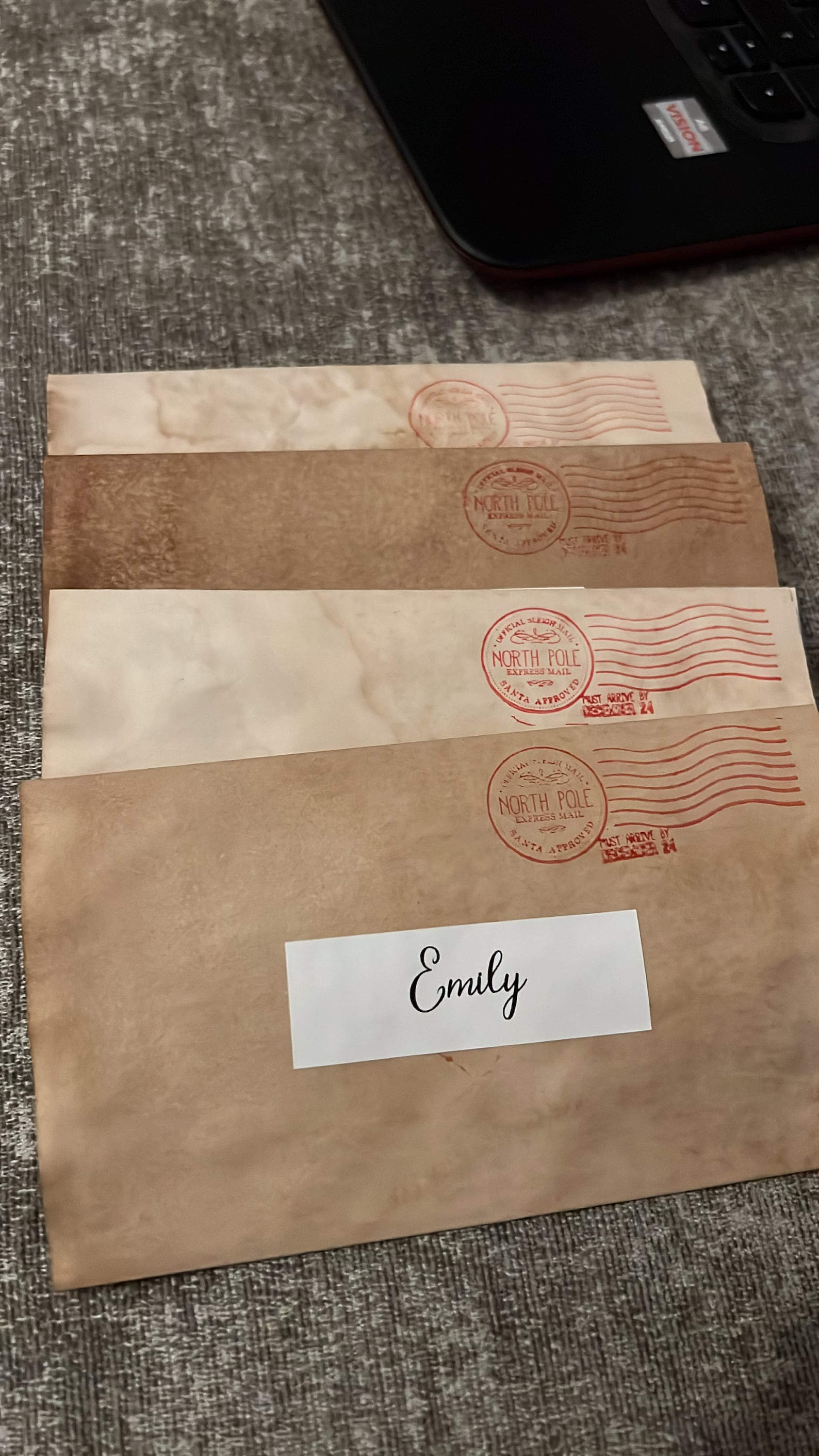 Authentic Letter From Santa Claus, Personalised Christmas Letters, Wax ...