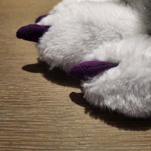 Fursuit Paw Template, 5 Toes, Downloadable Pattern - PDF DOWNLOAD, No ...