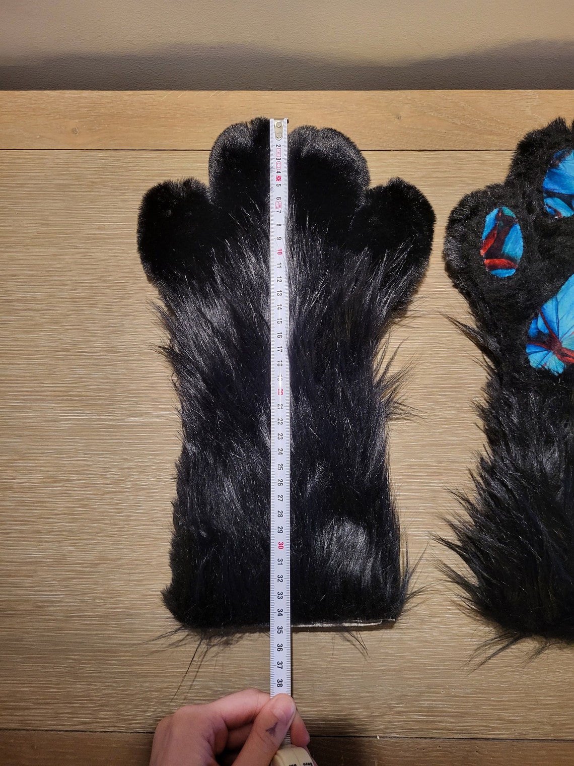 Fursuit Paw Downloadable Pattern/template GUIDE 4toes - Etsy Australia