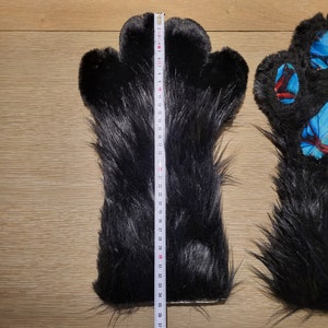 Fursuit Paw, Downloadable Pattern/template + GUIDE (4toes) - Etsy