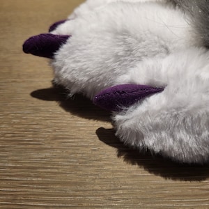 Fursuit Paw Template, 4 Toes, Downloadable Pattern - PDF DOWNLOAD, No ...
