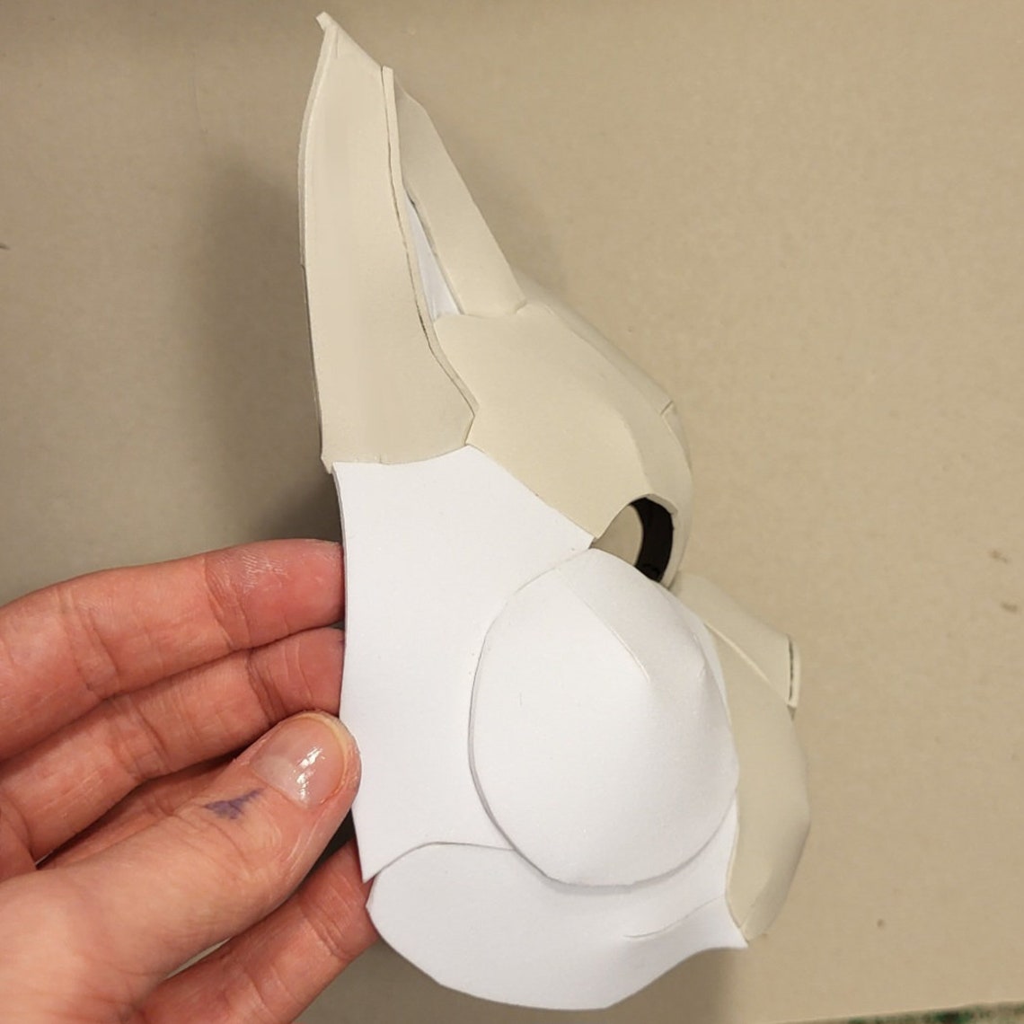 Eva Foam Cat Mask/ Therian Mask Pdf Pattern + Guide Step by Step - PDF ...