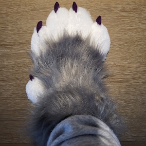 Fursuit Paw Template, 5 Toes, Downloadable Pattern - PDF DOWNLOAD, No ...