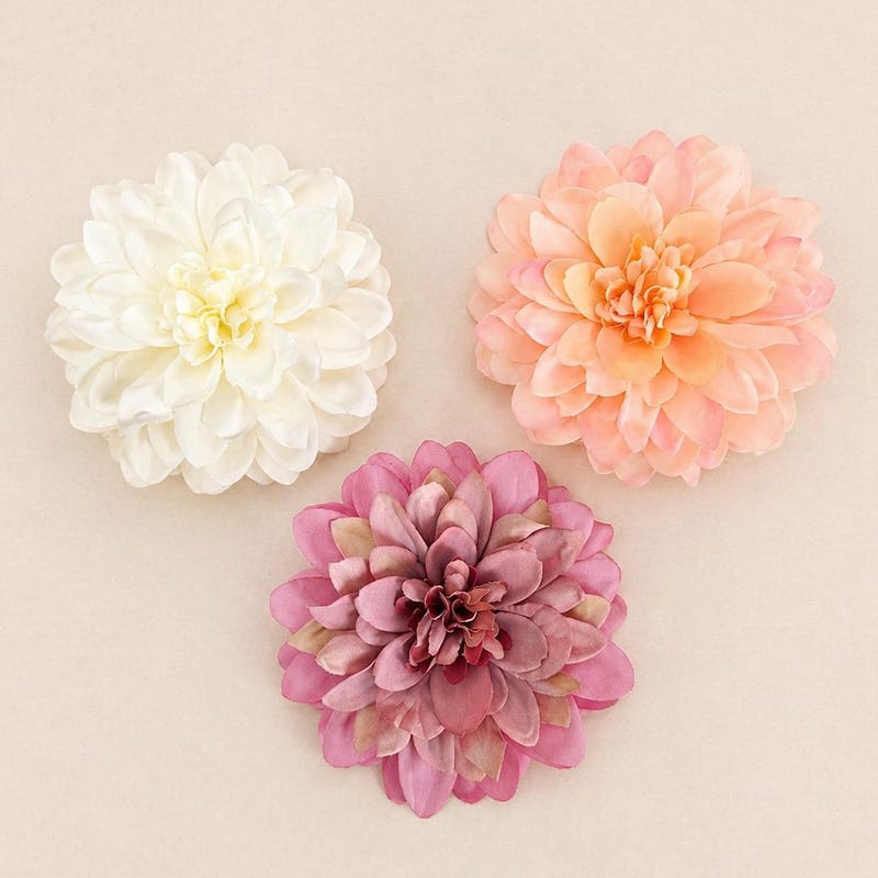 Large Dahlia Hair Clip - Etsy