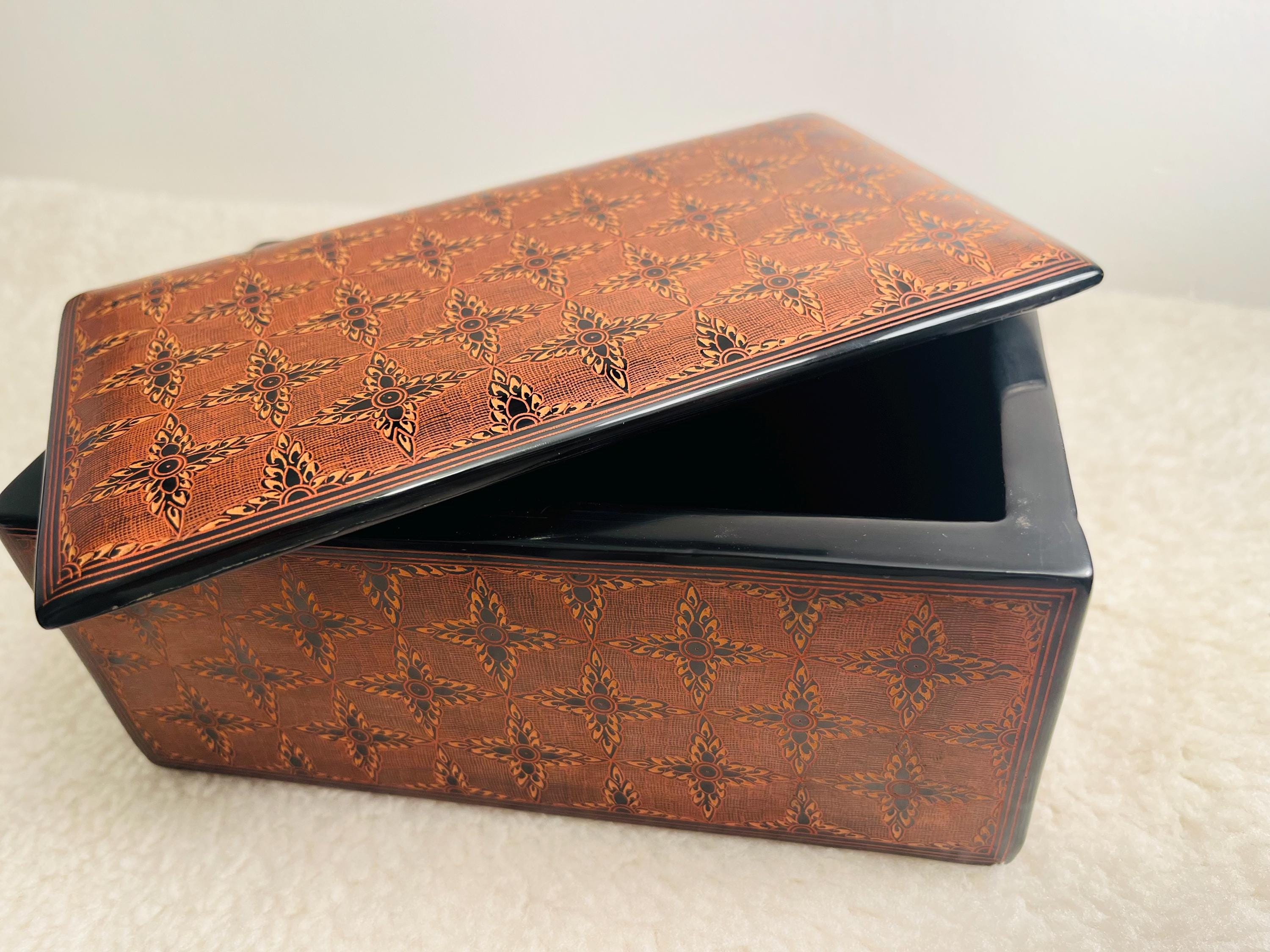 Lacquerware Box -unique Art Collection-handcrafted ,directly Imported ...