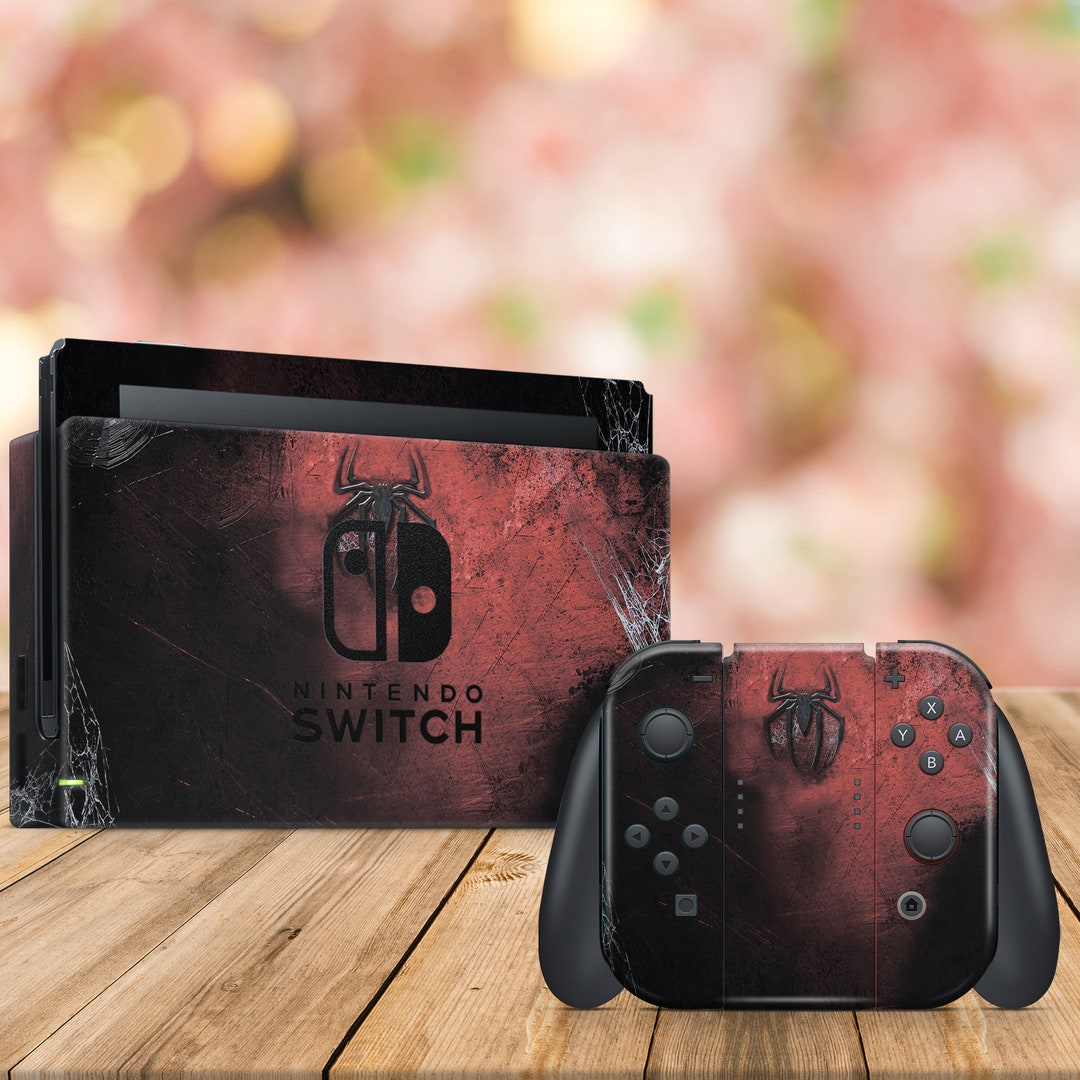 Spiderman Logo Nintendo Switch Skin Spider-man Miles Morales - Etsy