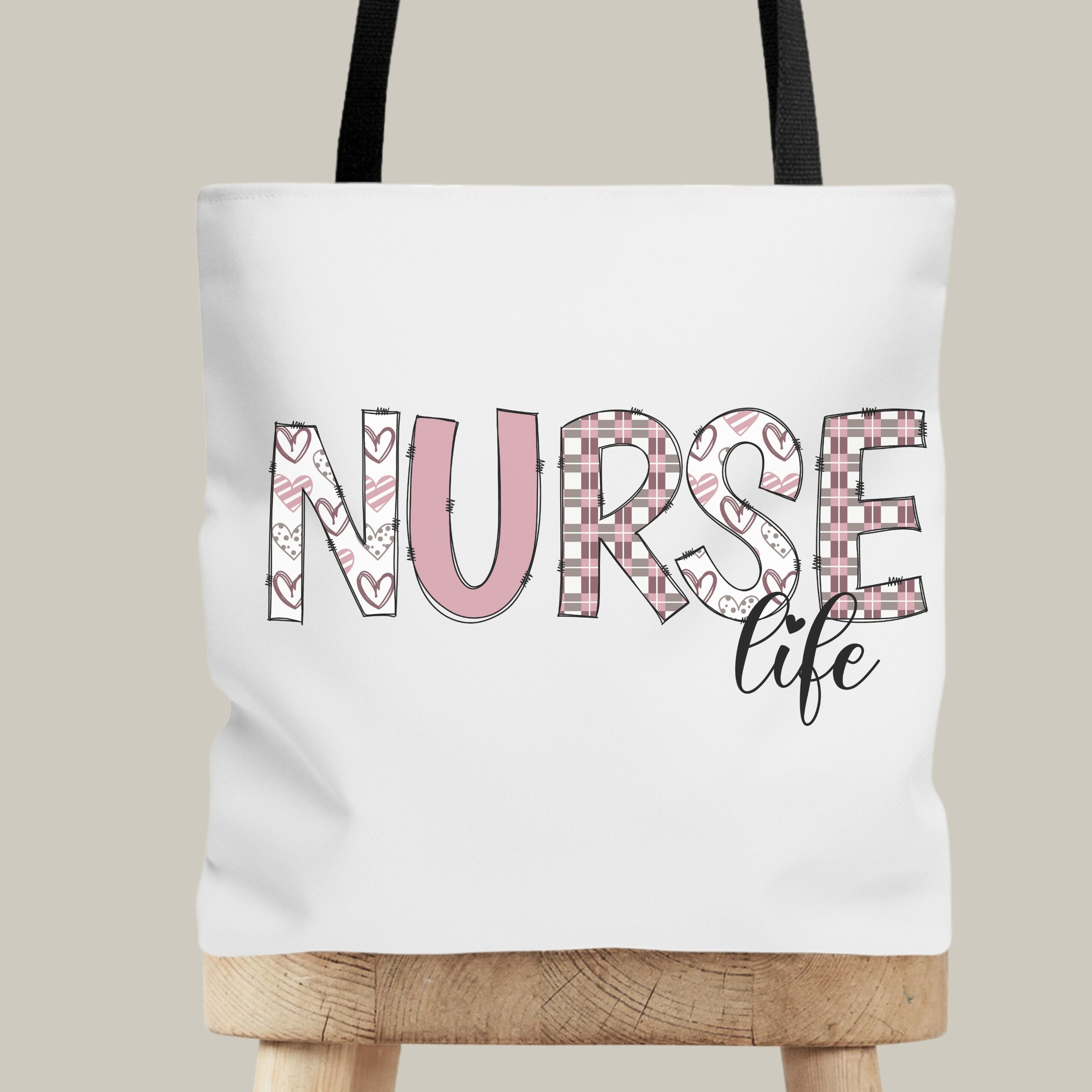 Nurse Life Tote Bag, Gift for Nurse, Nurse Week, Nurse Tote, Nurse ...