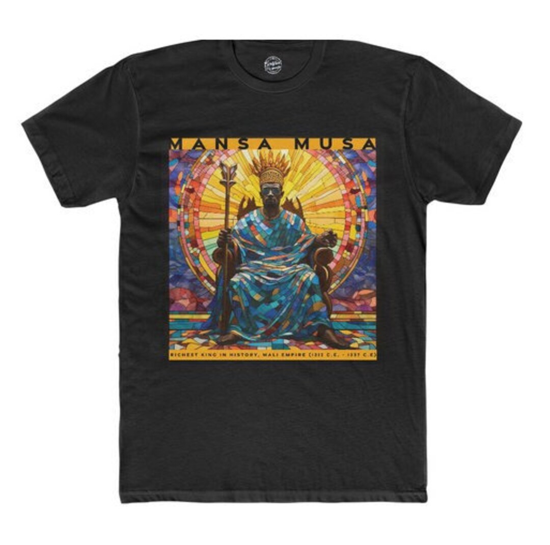 Mansa Musa Men's Cotton Crew Tee - Etsy