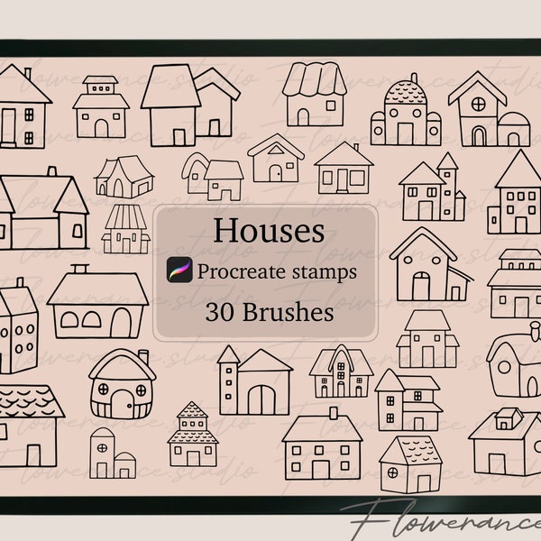 House Stamp - Etsy