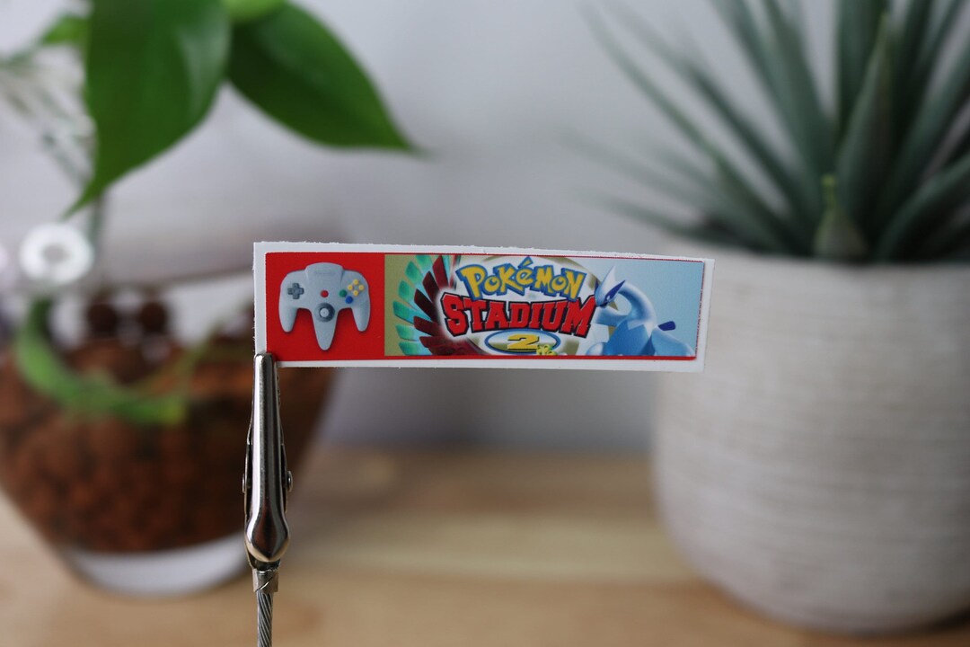 Nintendo 64 N64 Game Cartridge Spine Label - Etsy