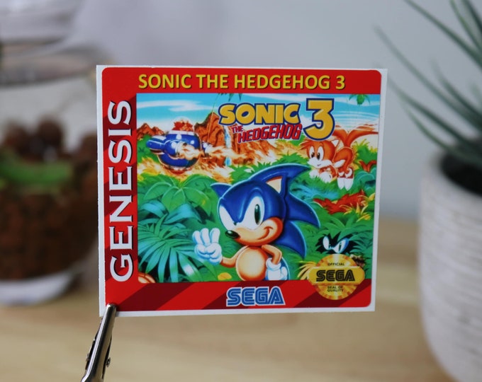 Sega Genesis Cart Labels - Etsy