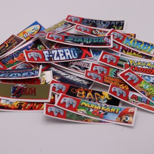 Nintendo 64 N64 Game Cartridge Spine Label - Etsy