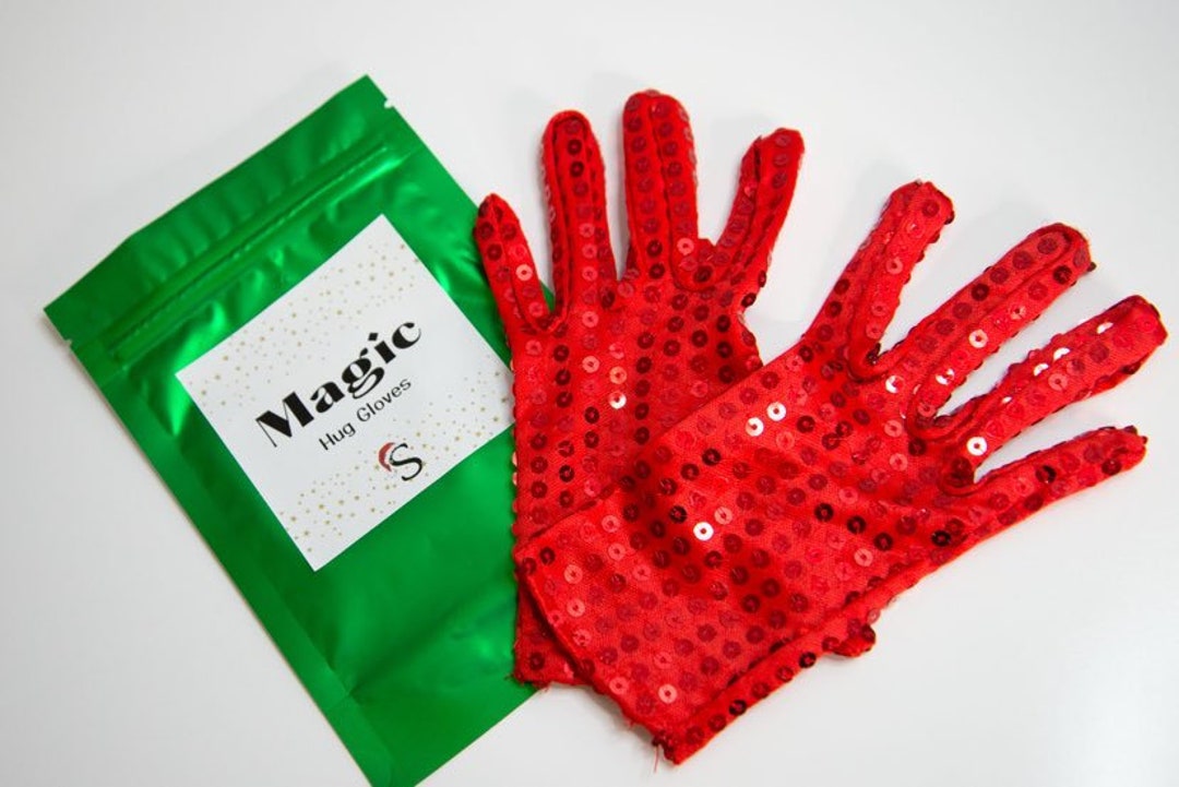 Elf Magic Hug Gloves Magical Elf Props Santa Approved Elf - Etsy